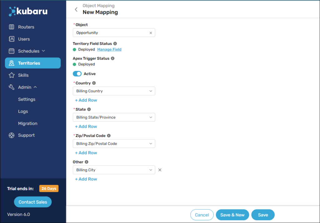 Territory Object Mapping | Kubaru